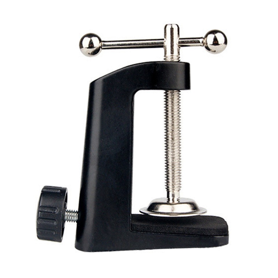 Desk Clamp Table for Mic Office Microphone Bracket Base Light Metal ...