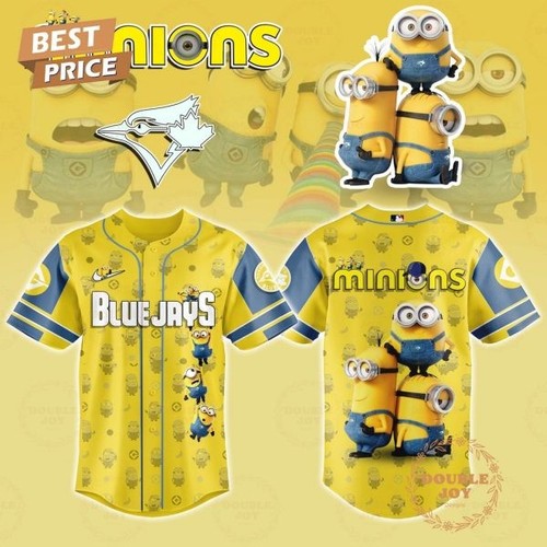 Toronto Blue Minions 2025 Jays Baseball Jersey Baseball Gift For Fan | eBay