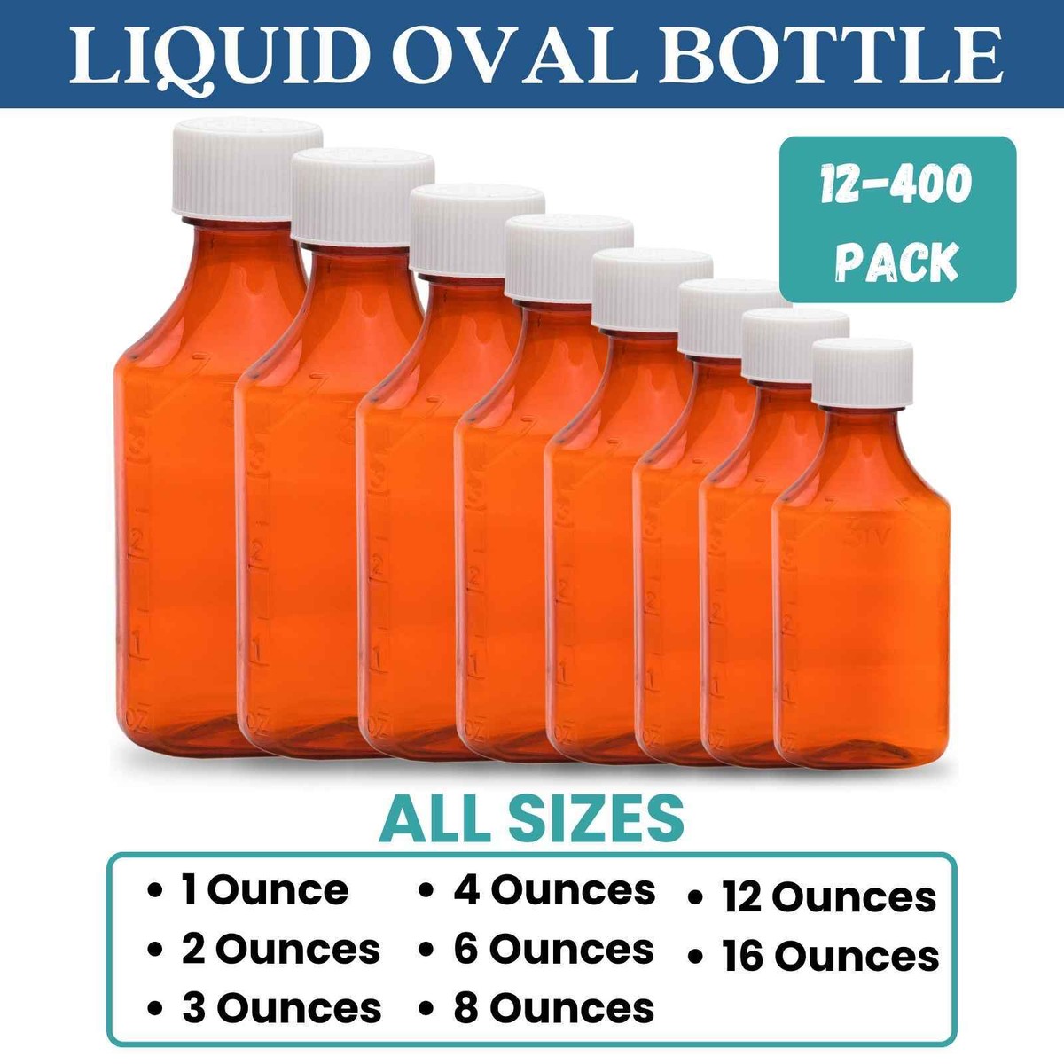 Liquid Medicine Bottle Sizes Oval Pharmacy Bottle For Liquid Medicine