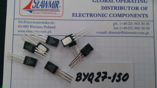 Philips BYQ27-150 10A150V 25ns double DIODE SOT186 Lot-2pcs | eBay