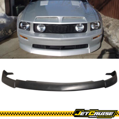 Fits 05 06 07 08 09 Ford Mustang V8 CV2 Style Front Bumper Lip Spoiler ...