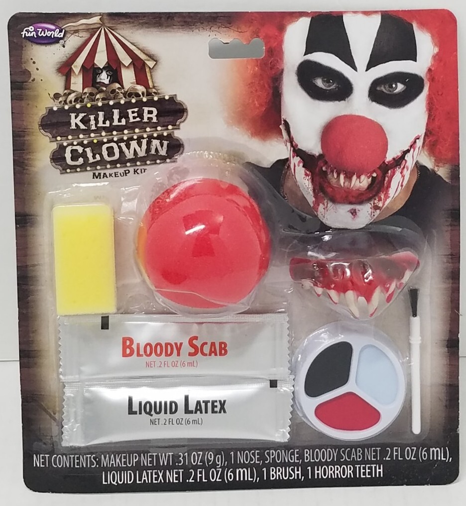 Killer Clown Makeup