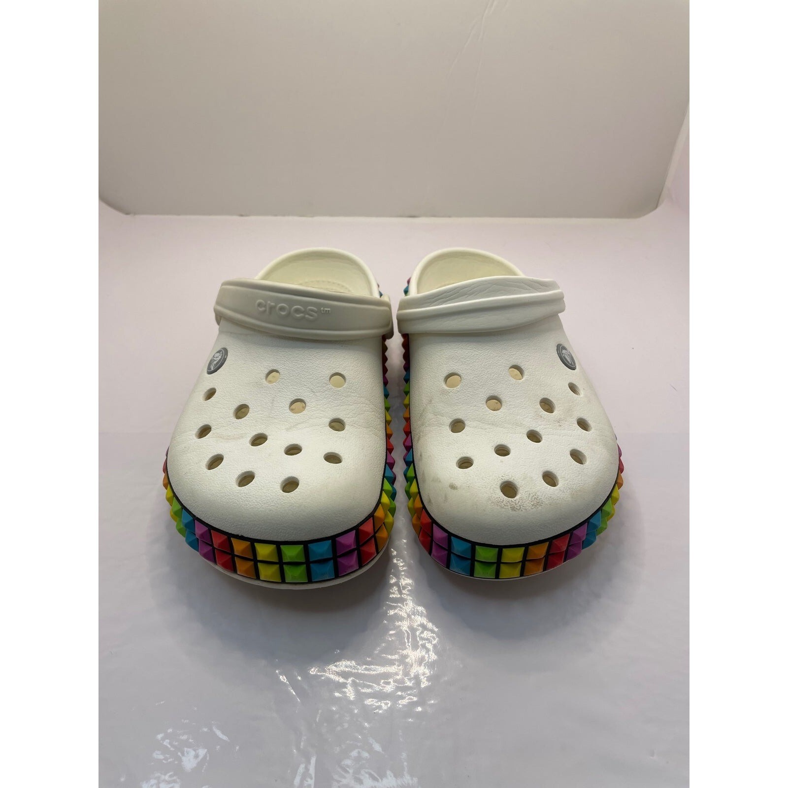 Crocs 3D Shapes Clogs 6M/8W - Gem