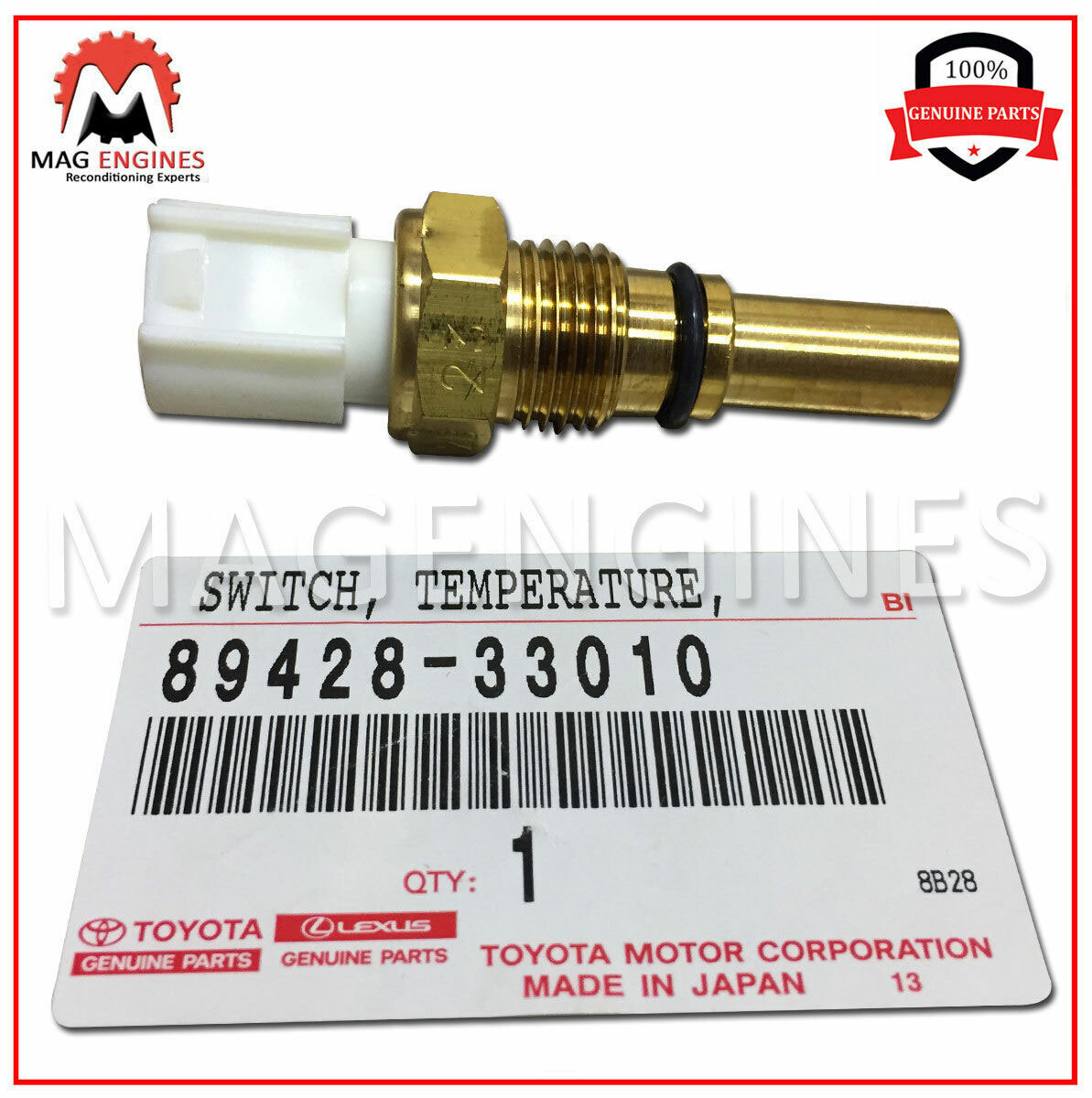 89428-33010 GENUINE OEM TEMPERATURE DETECT SWITCH 8942833010 | eBay