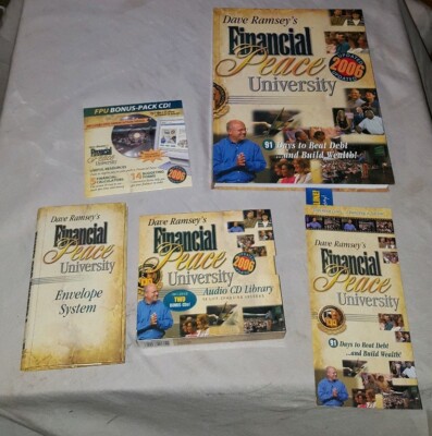 Used Dave Ramsey's Financial Peace University Kit CD's Books 2006 | eBay