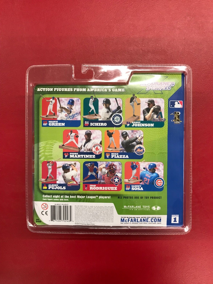 McFarlane Toys 2002 MLB Series 1 St. Louis Cardinals Albert Pujols Figure | eBay