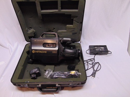 Hitachi CCD-II VHS camera recorder VM-1350A Integrated camera & video w ...