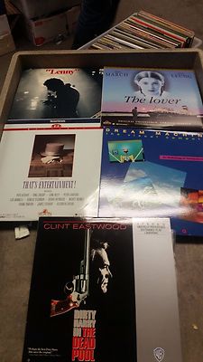 Lot of 10 of Assorted Laserdiscs Movies Music Videos Titles LD | eBay