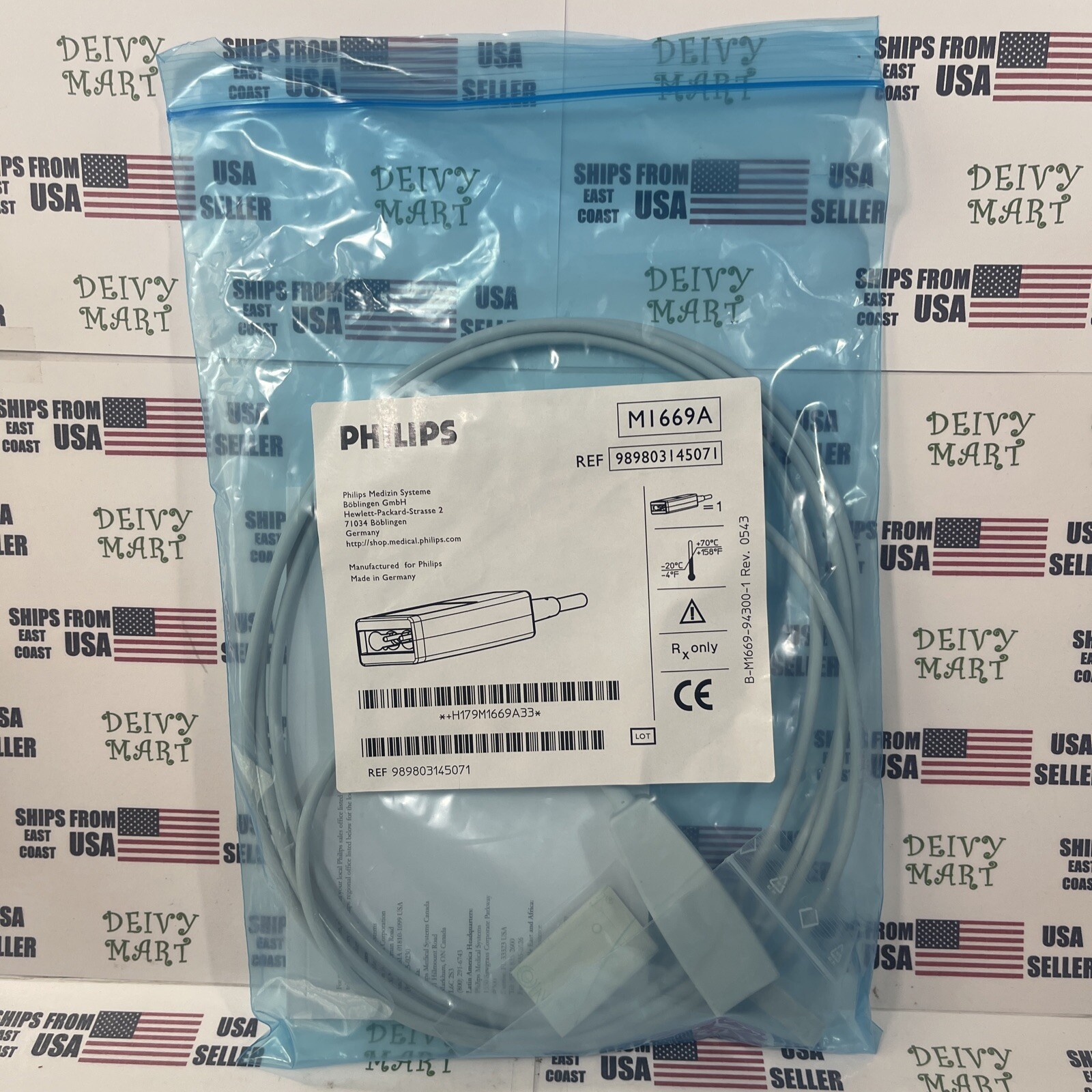 Philips M1669a 3 Lead EKG ECG Cable 12 Pins for sale online | eBay