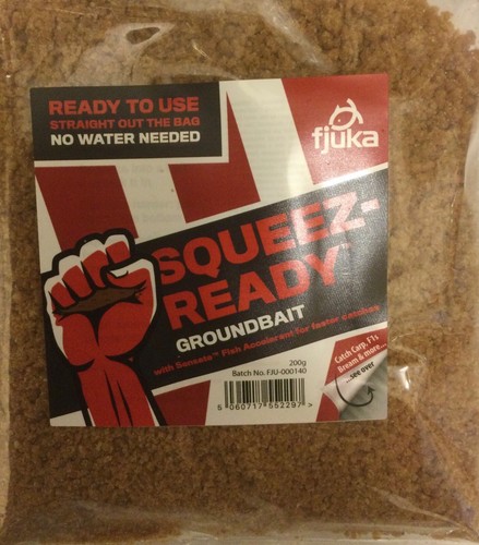 FJUKA SQUEEZE READY TO USE GROUNDBAIT and GREEN GROUNDBAIT - 200g | eBay UK