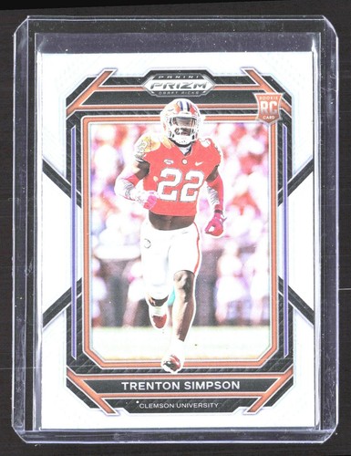 2023 Panini Prizm Draft Picks Trenton Simpson Prizms Silver #178 Rookie ...