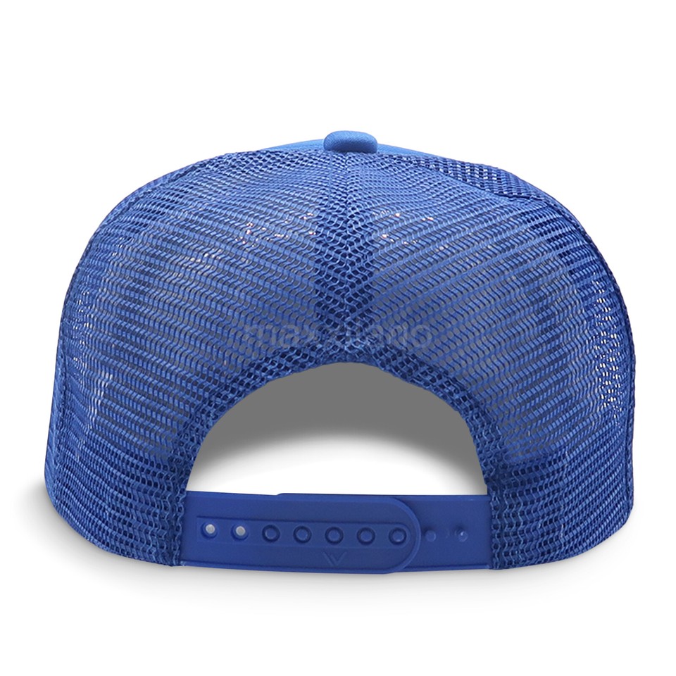 Trucker Hat Foam Mesh Baseball Cap Snapback Adjustable Plain Solid Men ...