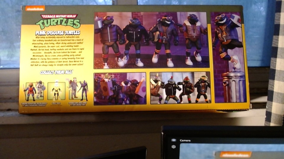 NECA Cartoon Teenage Mutant Ninja Turtles - Punk Disguise Turtles 4 ...