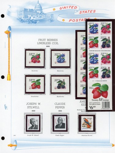 UNITED STATES White Ace Album Page Lot #4 - 2000 - SEE SCAN - $$$ | eBay