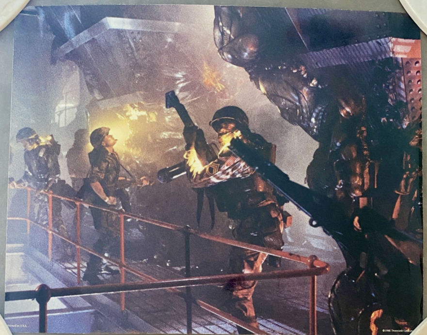 Aliens 1986 Original Production Photo Colonial Marines – Prop Store COA ...