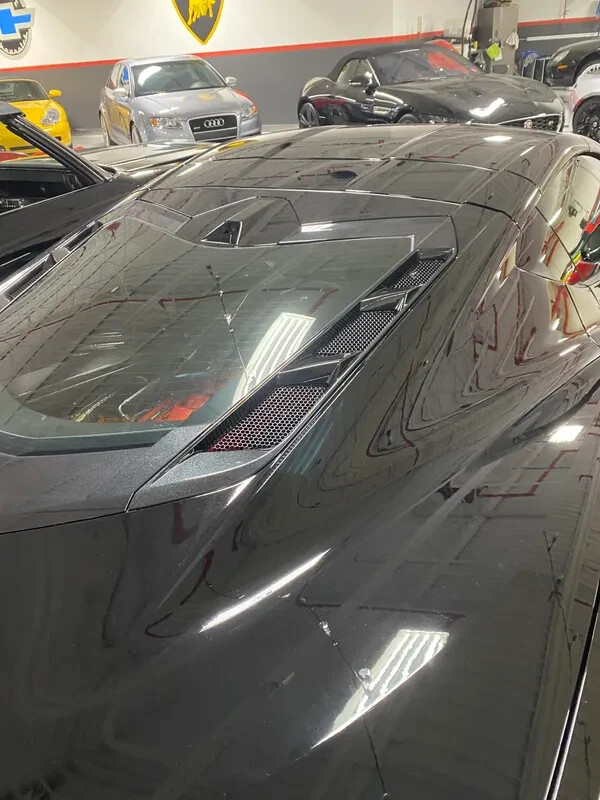 Corvette C8 Dry Vent Blocks ( keep your engine dry while washing ) USA ...