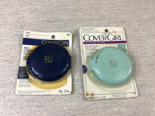 2 NOS vintage Cover Girl compact powder Fresh Complexion | eBay