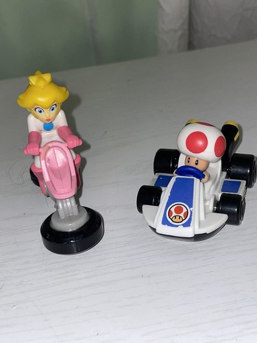 Toadstool Car And Princess Peach Super Mario Kart Nintendo | eBay