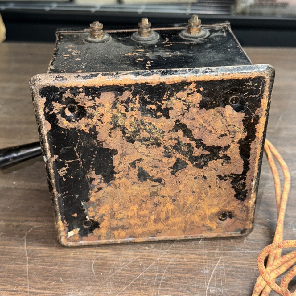 Jefferson Elect Type 3 Toy Train Transformer 110 Volt, 60 cycle Rare ...