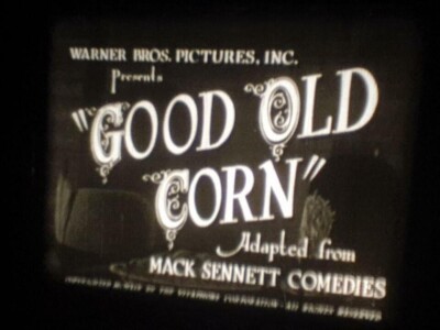 GOOD OLD CORN (With The Keystone Kops) SUPER 8MM,BLACK & WHITE-SILENT ...