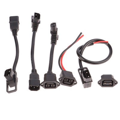 Electric Vehicle Charger Connector Adapter E-bike Lithium Battery ...