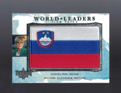 2024 Decision NATASA PIRC MUSAR Slovenia World Leaders Flag Patch | eBay
