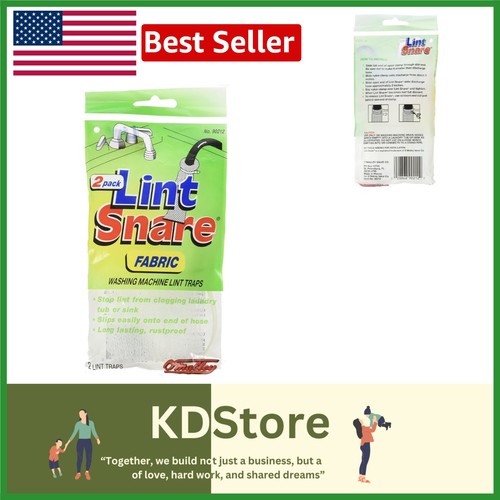 12-Pack Lint Snare Fabric Traps with Ties for Laundry Hoses | eBay