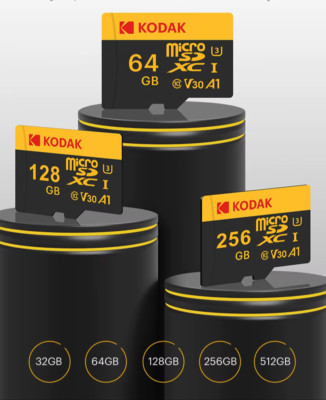 KODAK micro SD ULTRA PERFORMANCE Class 10 UHS-1 U3 V30 A1 Memory Card & Adapter | eBay UK