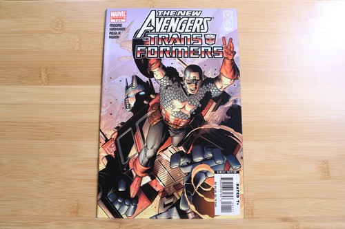 The New Avengers/Transformers #1 Marvel/IDW Tyler Kirkham Cover NM ...