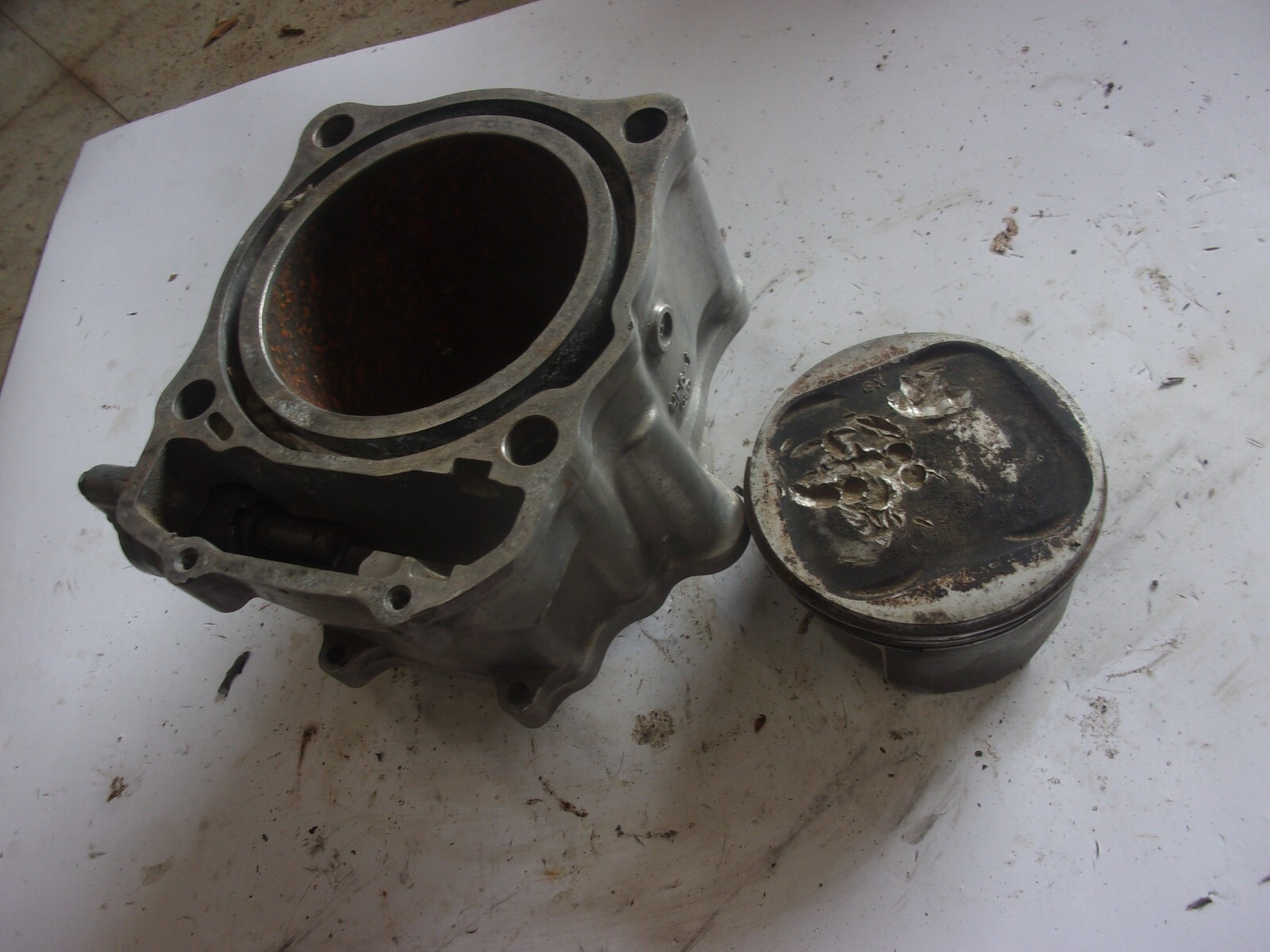 2009 HONDA TRX 700XX ENGINE JUG CYLINDER (needs to be bored) | eBay