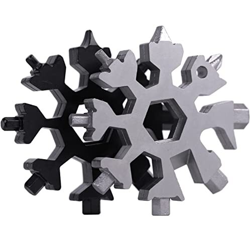 Snowflake Multitool 2pcs 18 In 1 Stainless Steel Snowflake Multi Tool Gadgets Fo 635411816966| eBay