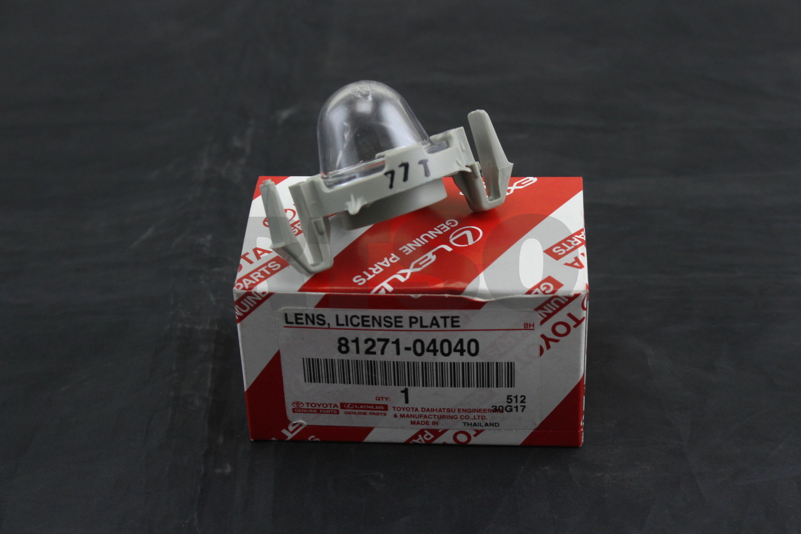 8127104040 Genuine Toyota LENS, LICENSE PLATE LAMP 81271-04040 | eBay