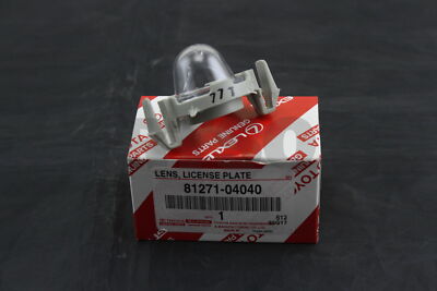 8127104040 Genuine Toyota LENS, LICENSE PLATE LAMP 81271-04040 | eBay