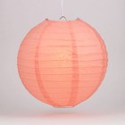 14" Roseate Even Ribbing Round Paper Lantern (10 PACK) | eBay