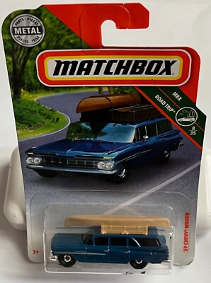 Matchbox ‘59 Chevy Wagon #010 MBX ‘19 Road Trip 8/35 Blue | eBay