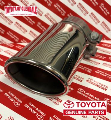 2010-2024 TOYOTA 4RUNNER CHROME EXHAUST TIP GENUINE OEM (FAST SHIP ...