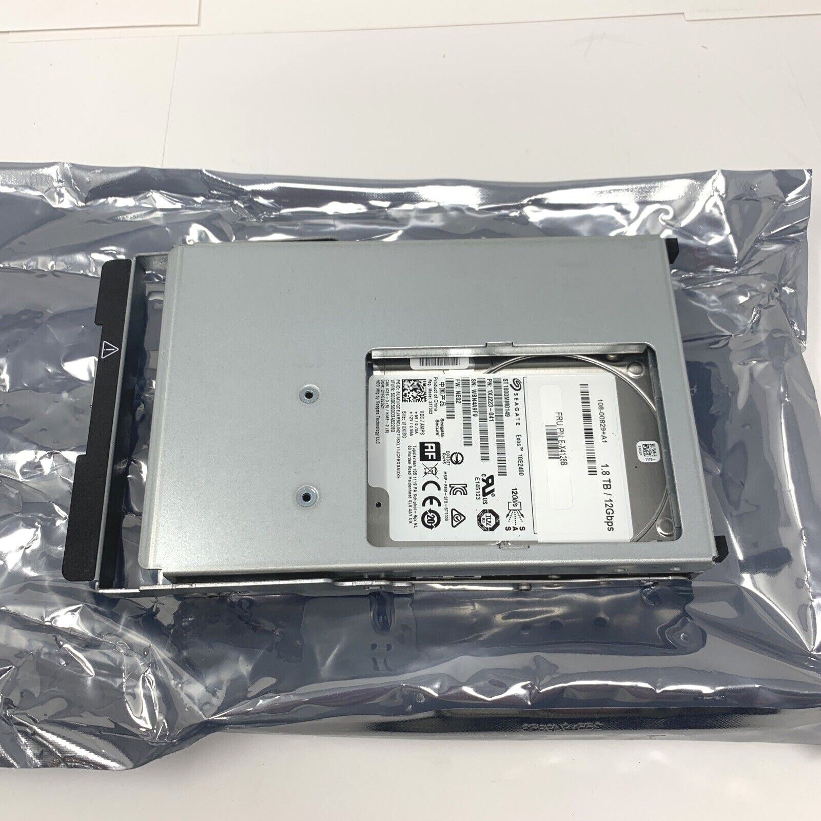 Netapp Hard Drive 1.8TB 2.5 INCHES 10K 12GBPS FIPS (DE460C) E-X4126B ...