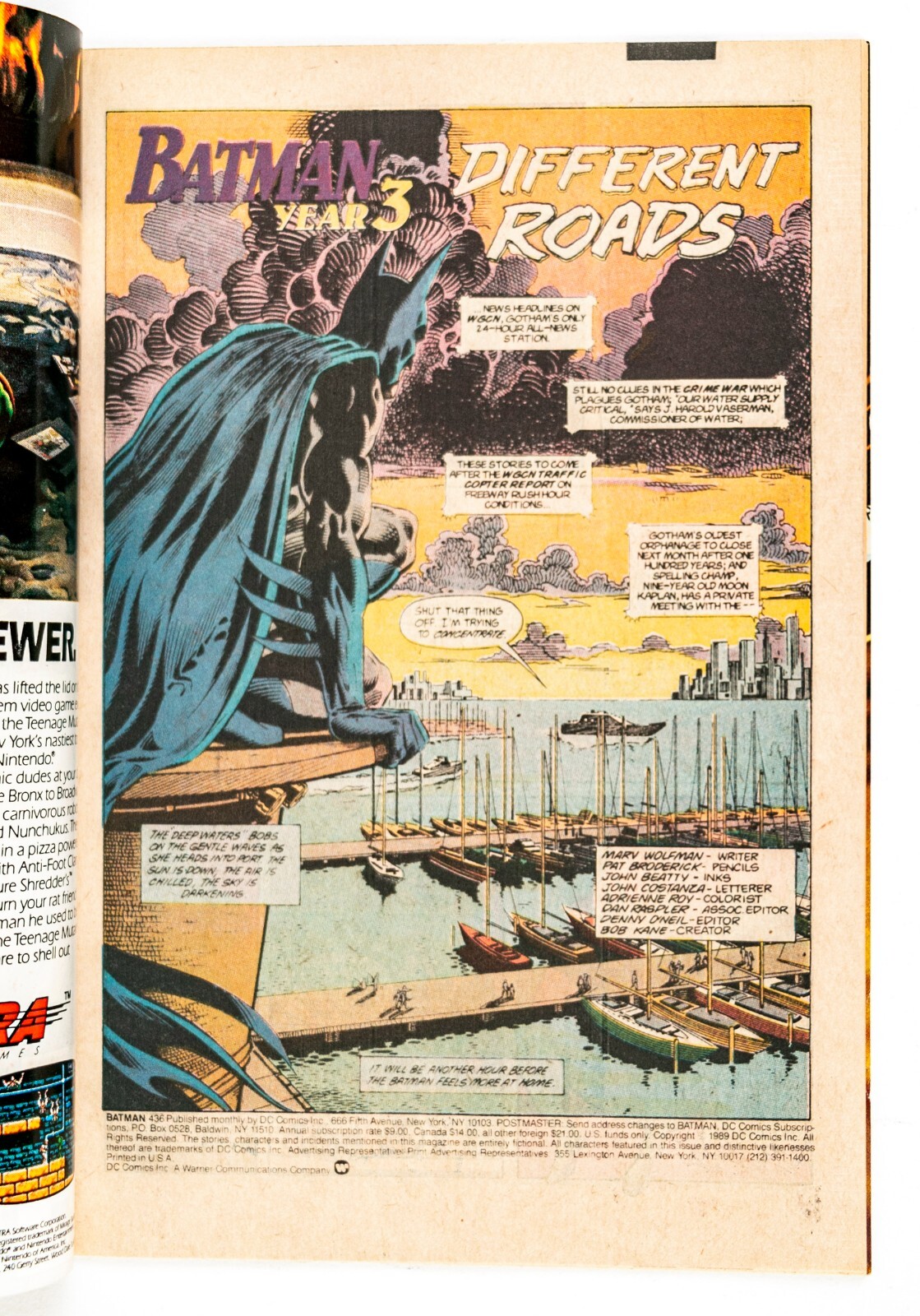 Batman #436 (1989 DC) 1st App. of Tim Drake! Origin of Robin & Dick ...