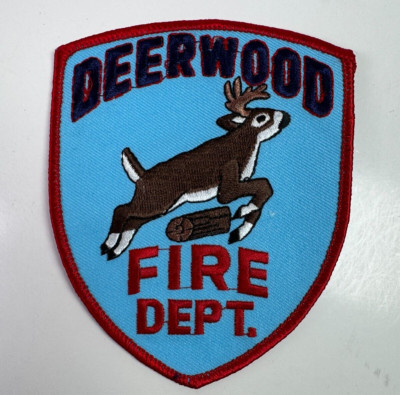 Deerwood Fire Minnesota MN Deer Buck Patch S4 | eBay