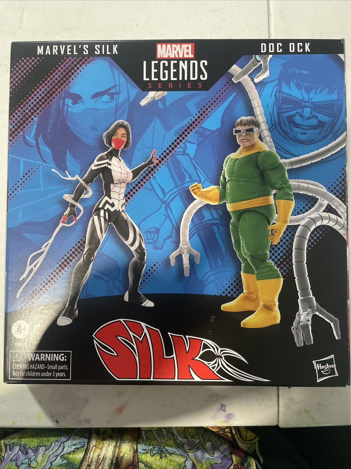 Hasbro Marvel (MCU) Silk and Doctor Octopus 6in Action Figure ...