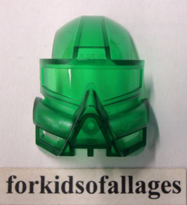 LEGO Bionicle Mask KAUKAU 32571 Translucent Trans Green Classic KANOHI Mask | eBay