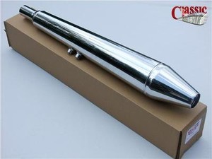 NORTON COMMANDO 750 / 850 EXHAUST SILENCER PEASHOOTER | eBay