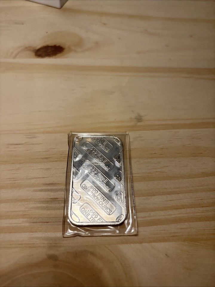 The One Ounce Silver Bullet - 1 Troy oz .999 Silver Bar #1064 | eBay