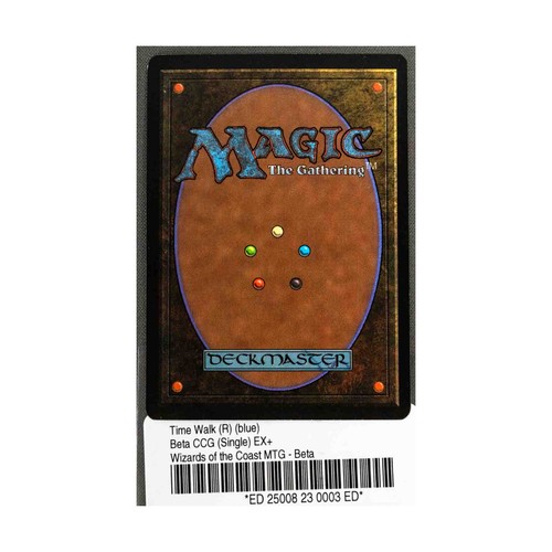 WOTC MtG Beta Time Walk (R) EX+ | eBay