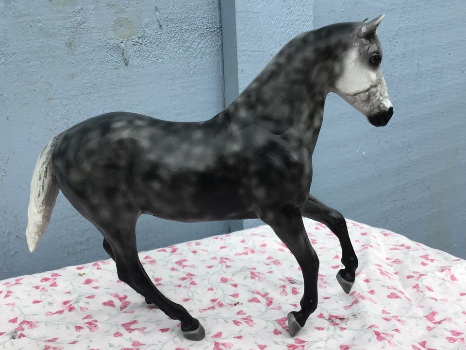 Breyer Horse Custom Classic Ginger Black Beauty’s Mare Resculpt Dapple ...