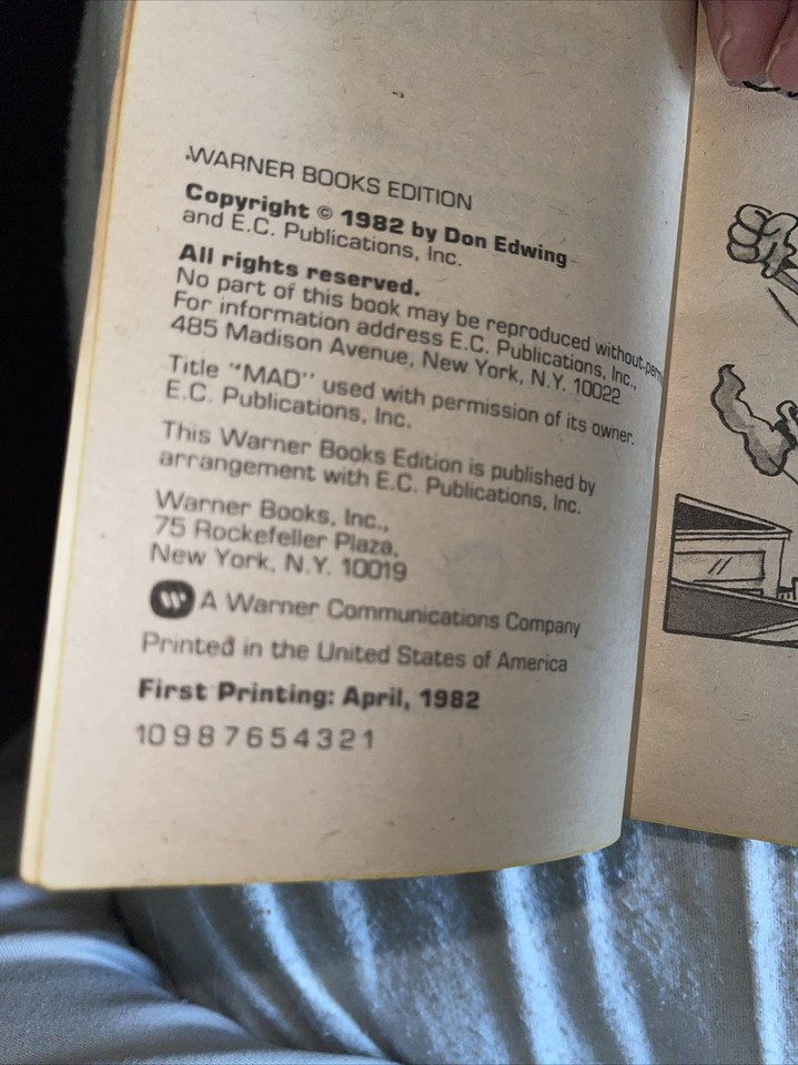 Mad Book of Almost SuperHeroes 1982 1st Printing Don Edwing VG Ship ...
