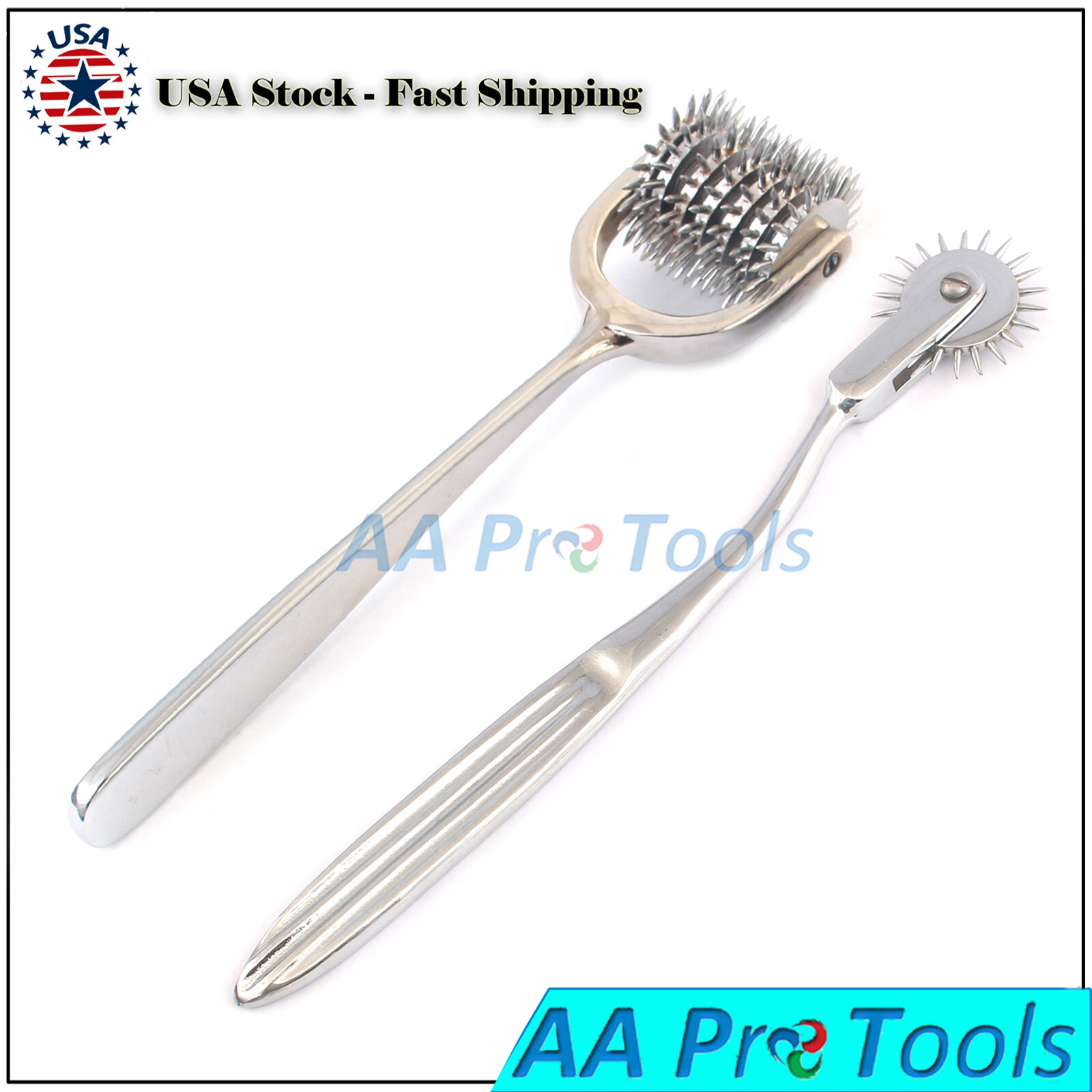 2 Pcs Wartenberg Pinwheel 1 & 7 Wheels Sensory Neurological, Sensory ...