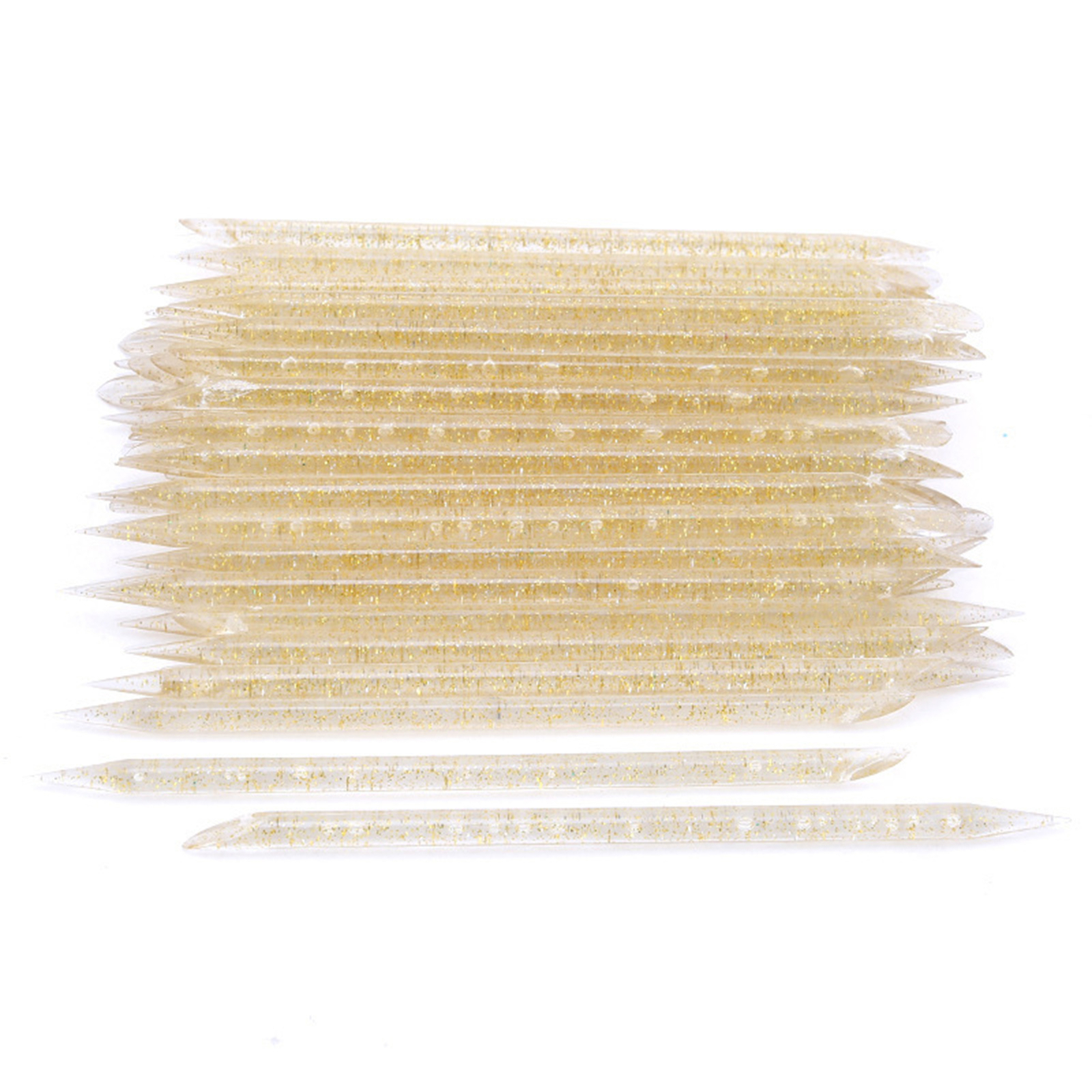 50pcs Nail Point Pens Comfortable Grip Dead Skin Push Nail Art Reusable ...