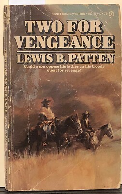 Two For Vengeance by Lewis B. Patten (1974 Paperback) | eBay