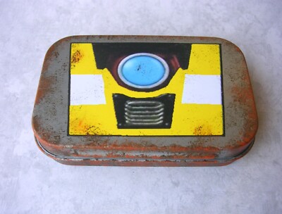 Borderlands CLAPTRAP Stash Box Tin Cosplay Display Prop | eBay
